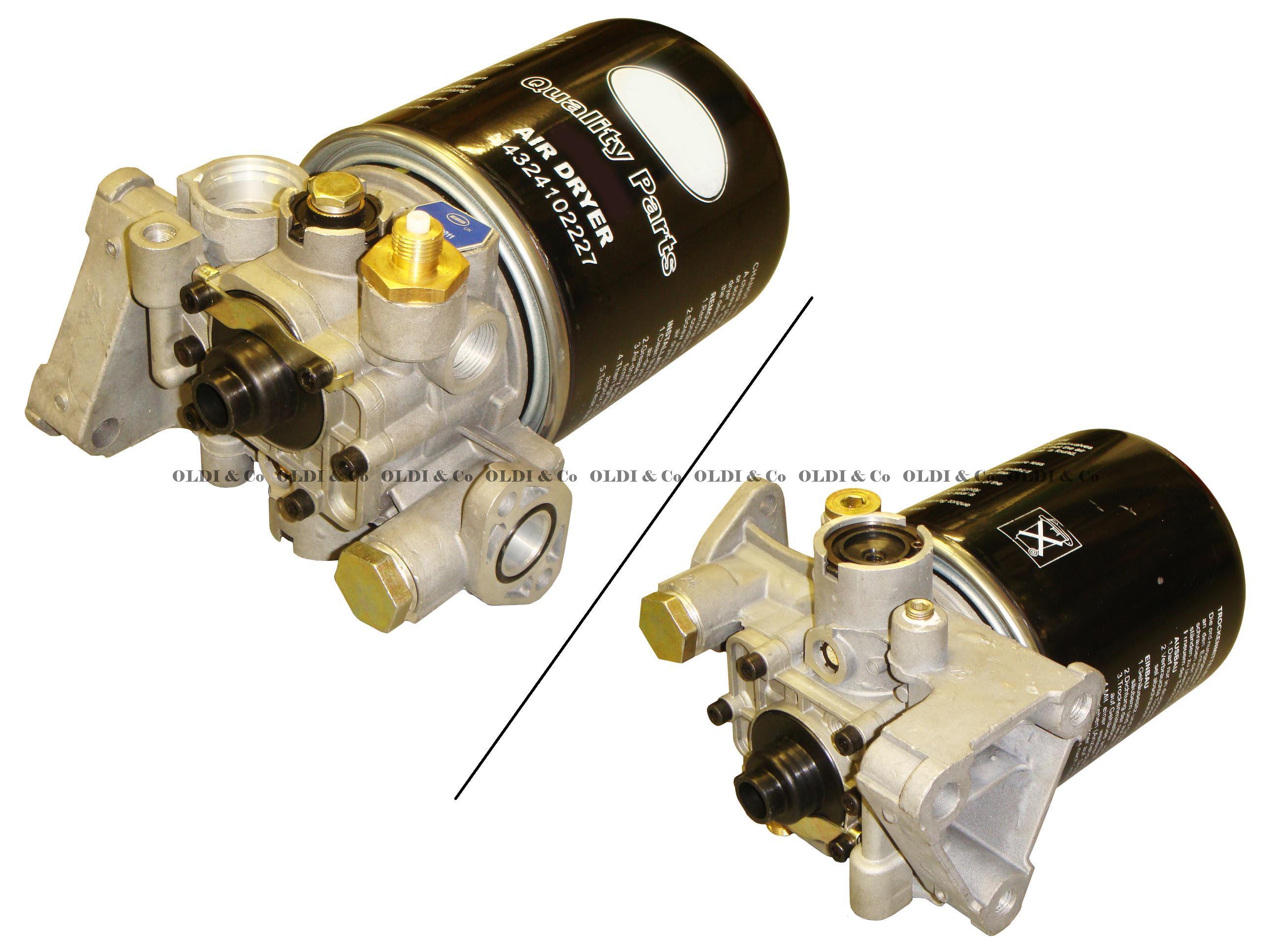 23.001.19012 - Pneumatic system / valves - Air dryer - Pneimosistēmas ...